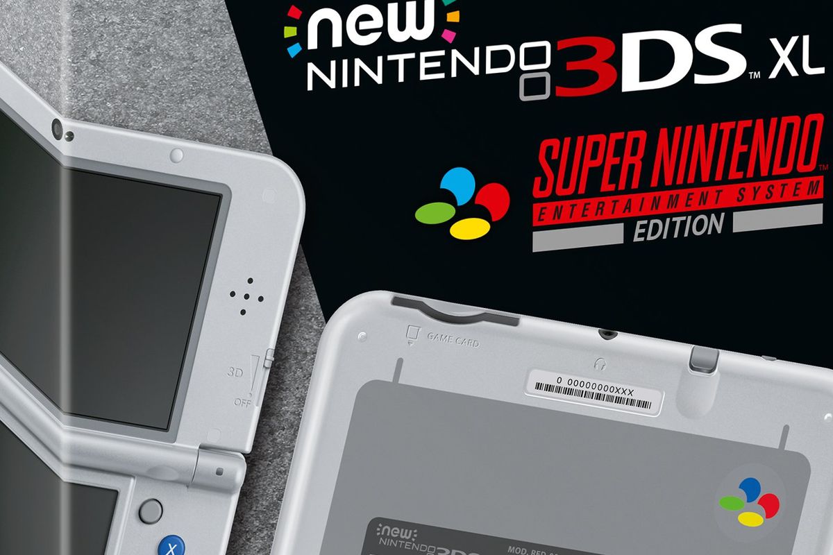 Nintendo, annunciata la versione 3DS XL SNES Edition – 4News