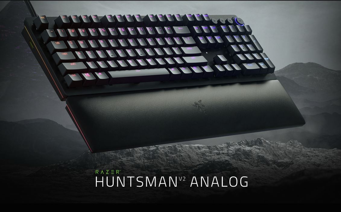 Razer Huntsman V2 Analog, analog Optical Switch per il massimo ...