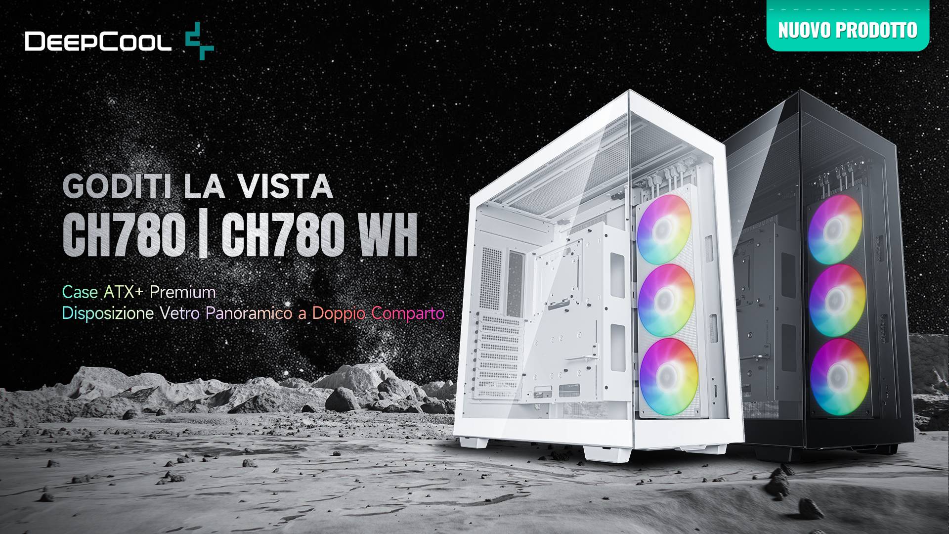 DeepCool presenta CH780 il nuovo case ATX+ a doppia camera – 4News