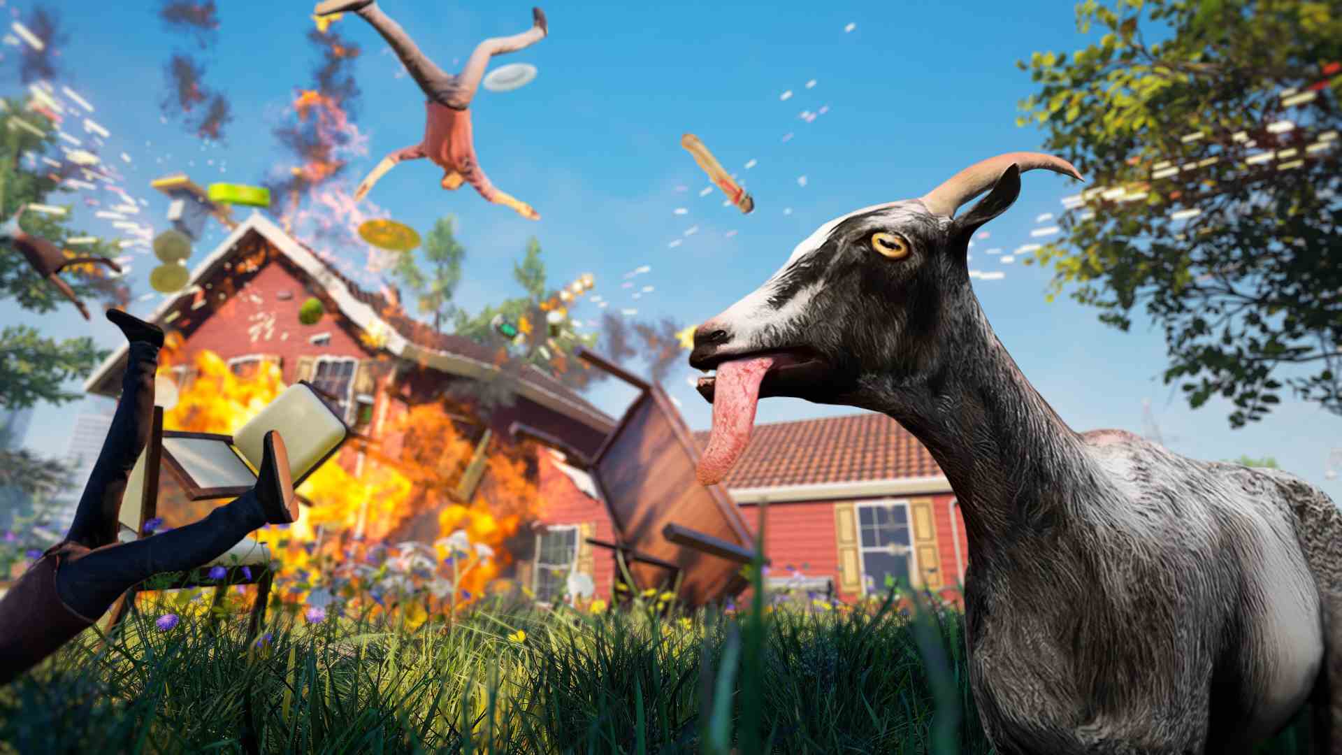 Goat Simulator Remastered, il nuovo trailer conferma la data di uscita ...