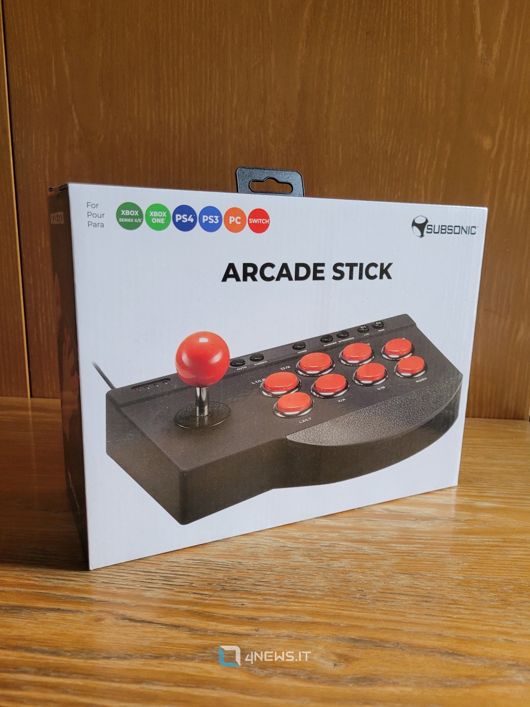 Recensione Subsonic Arcade Stick – 4News