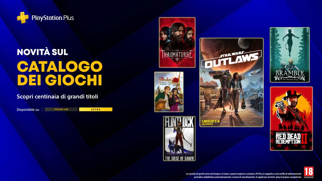 PlayStation Plus, la ricca offerta del catalogo di Maggio 2026 da Star ...