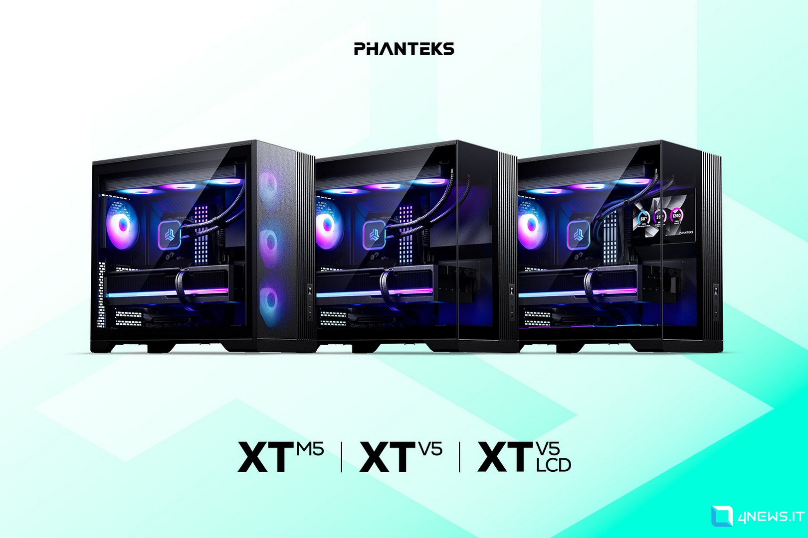 Phanteks al Computex 2026: case, ventole, AIO e workstation per ...